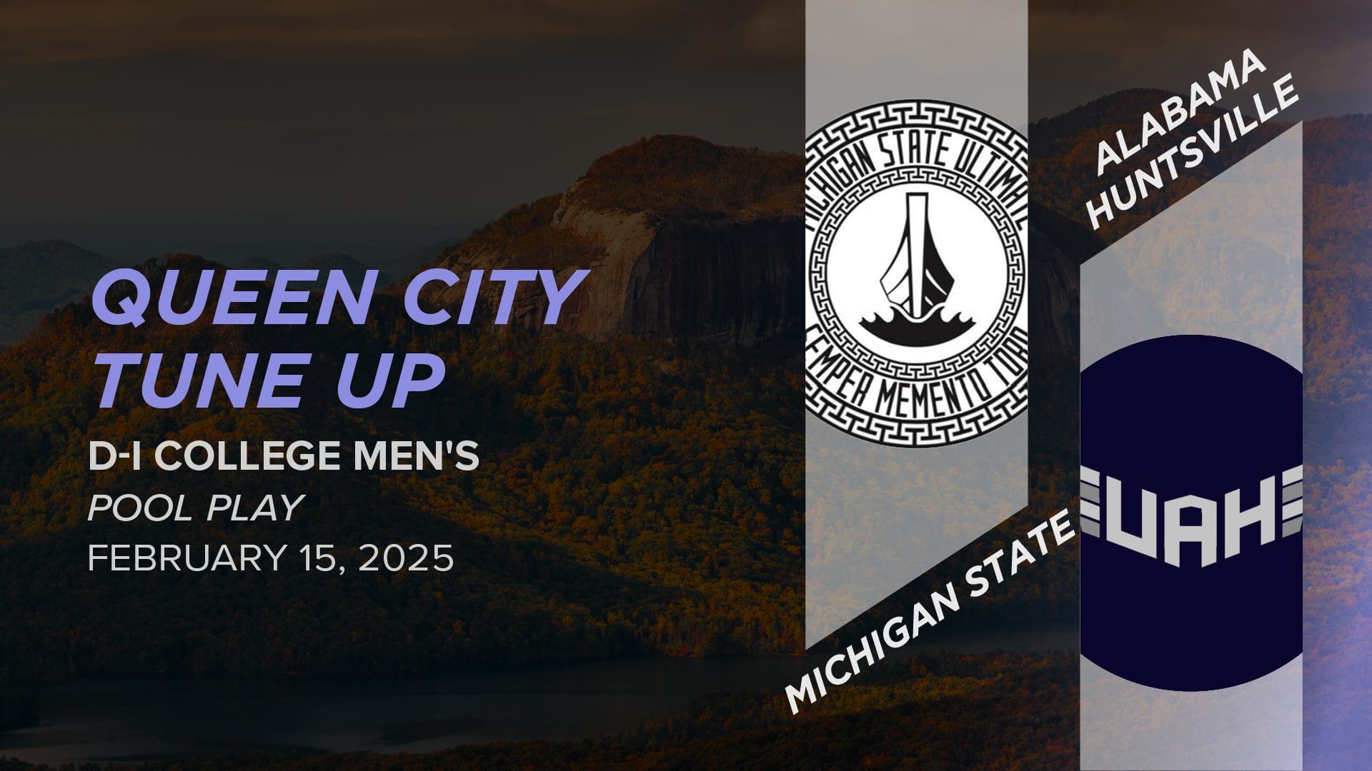 Michigan State vs. Alabama-Huntsville (Men's Pool Play) - 2025 Queen ...