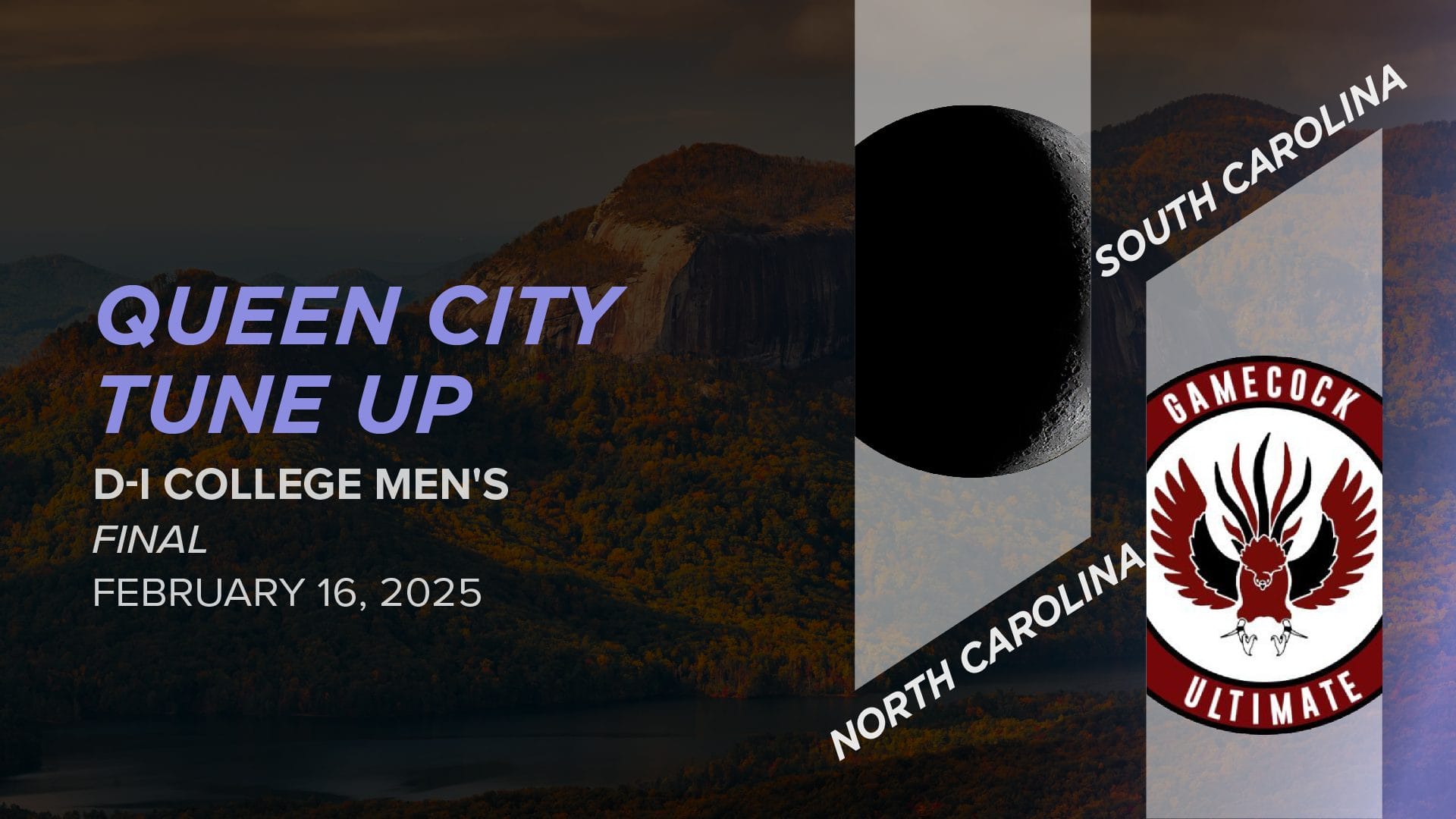 North Carolina vs. South Carolina (Men's Final) - 2025 Queen City Tune ... North Carolina vs. South Carolina (Men's Final) - 2025 Queen City Tune ...
