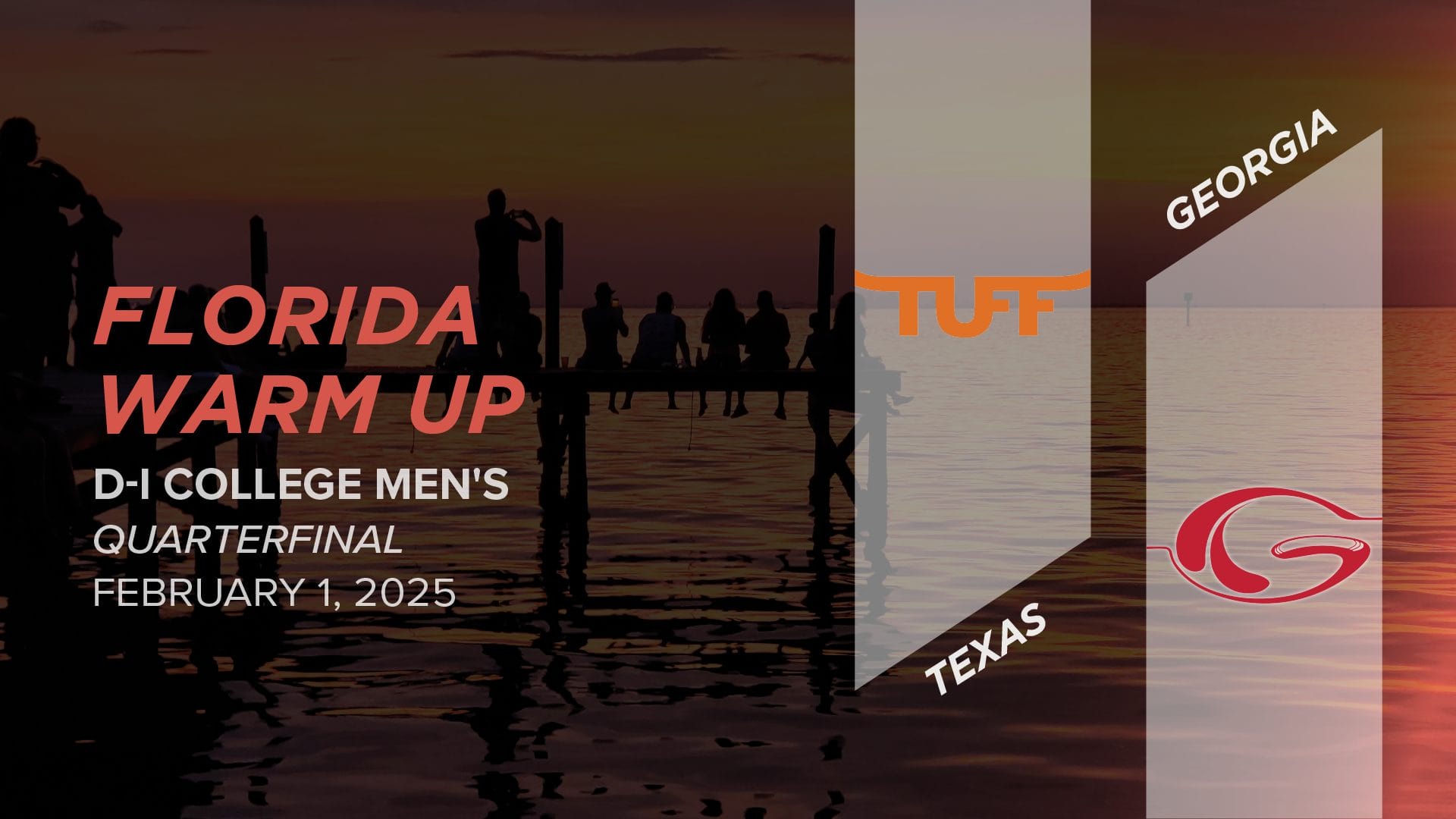 Texas vs. Georgia (Men's Quarterfinal) - 2025 Florida Warm Up (D-I Men ...