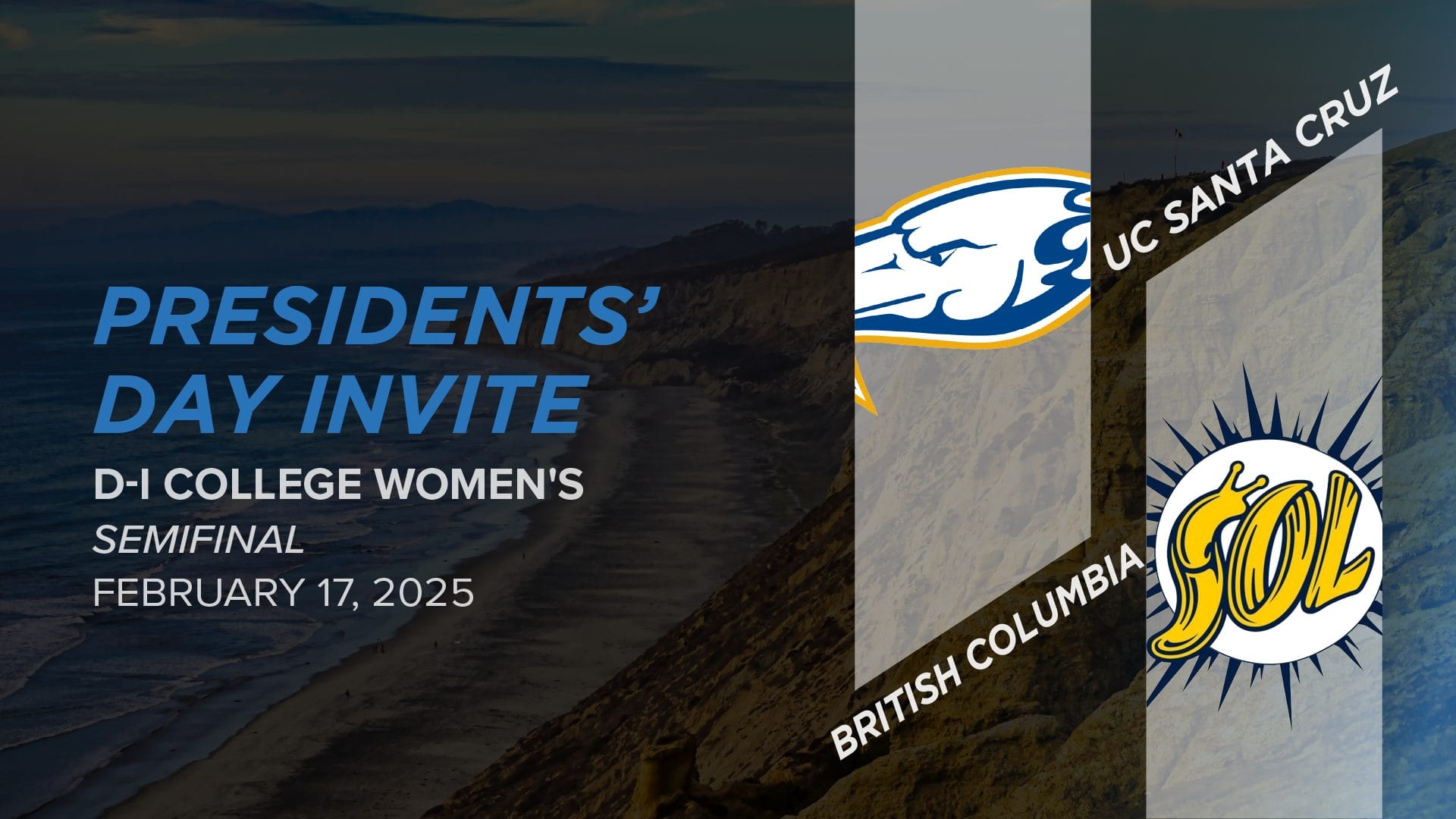 British Columbia vs. UC Santa Cruz (Women's Semifinal) - 2025 ...