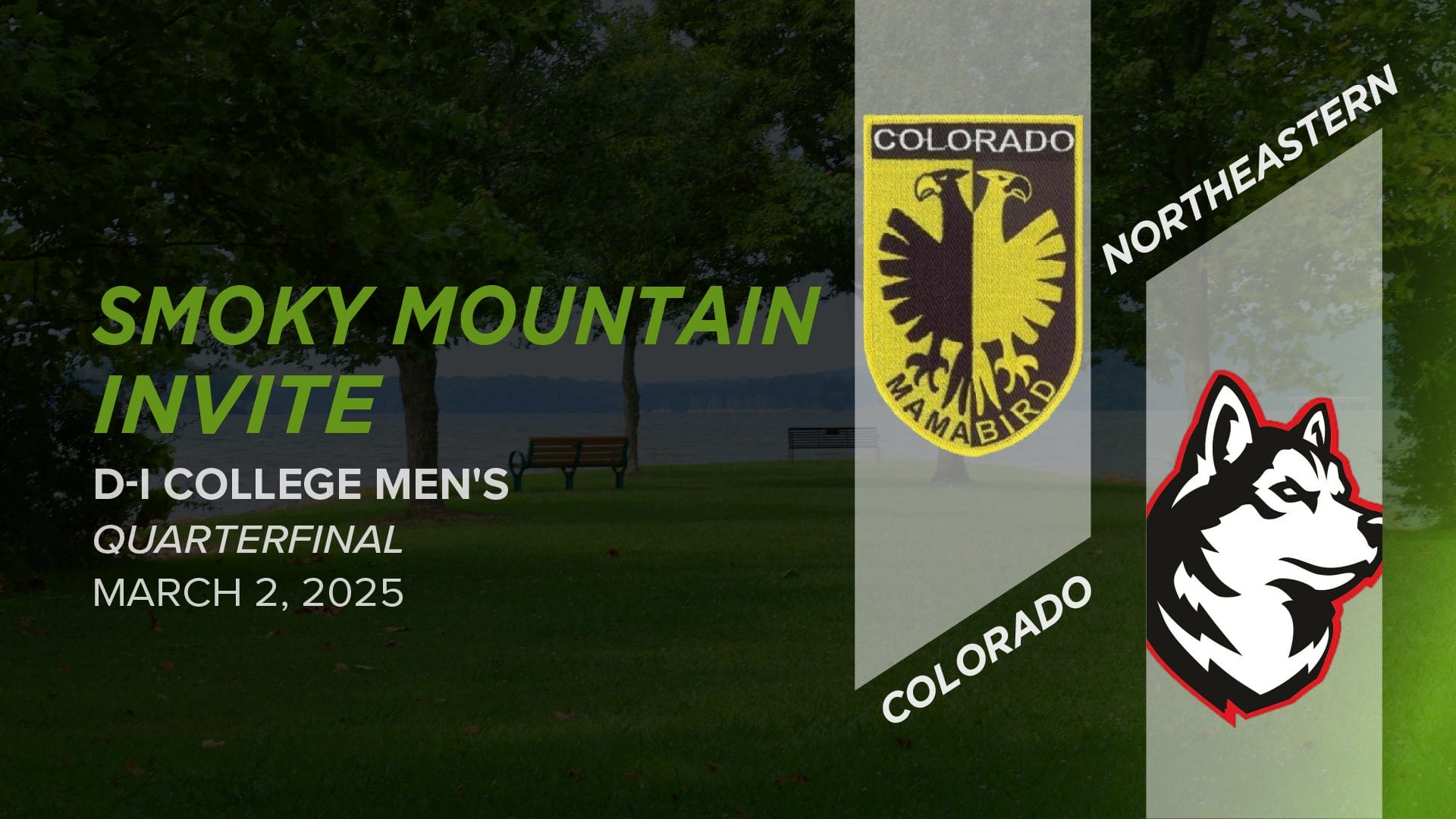 Colorado vs. Northeastern (Men's Quarterfinal) - 2025 Smoky Mountain ...