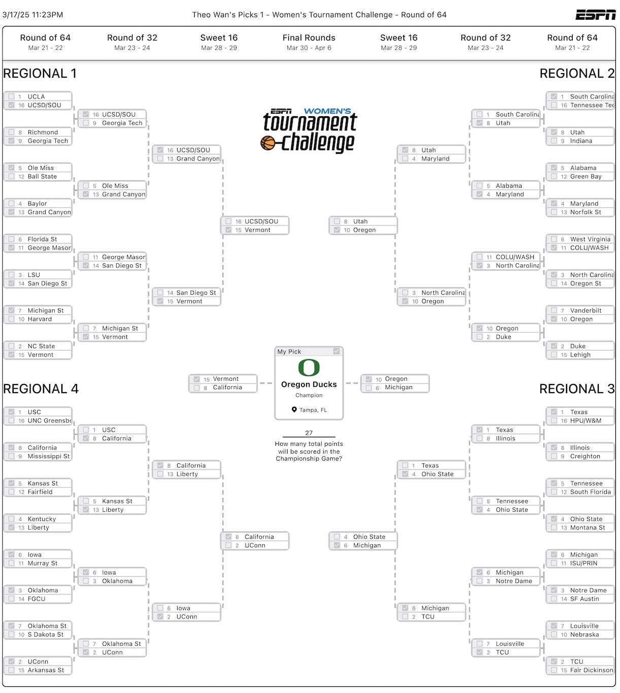 March Madness: Ultimate Edition! - Ultiworld