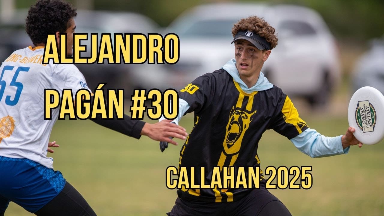 UC Davis' Alejandro Pagán for Callahan 2025 - Livewire - Ultiworld
