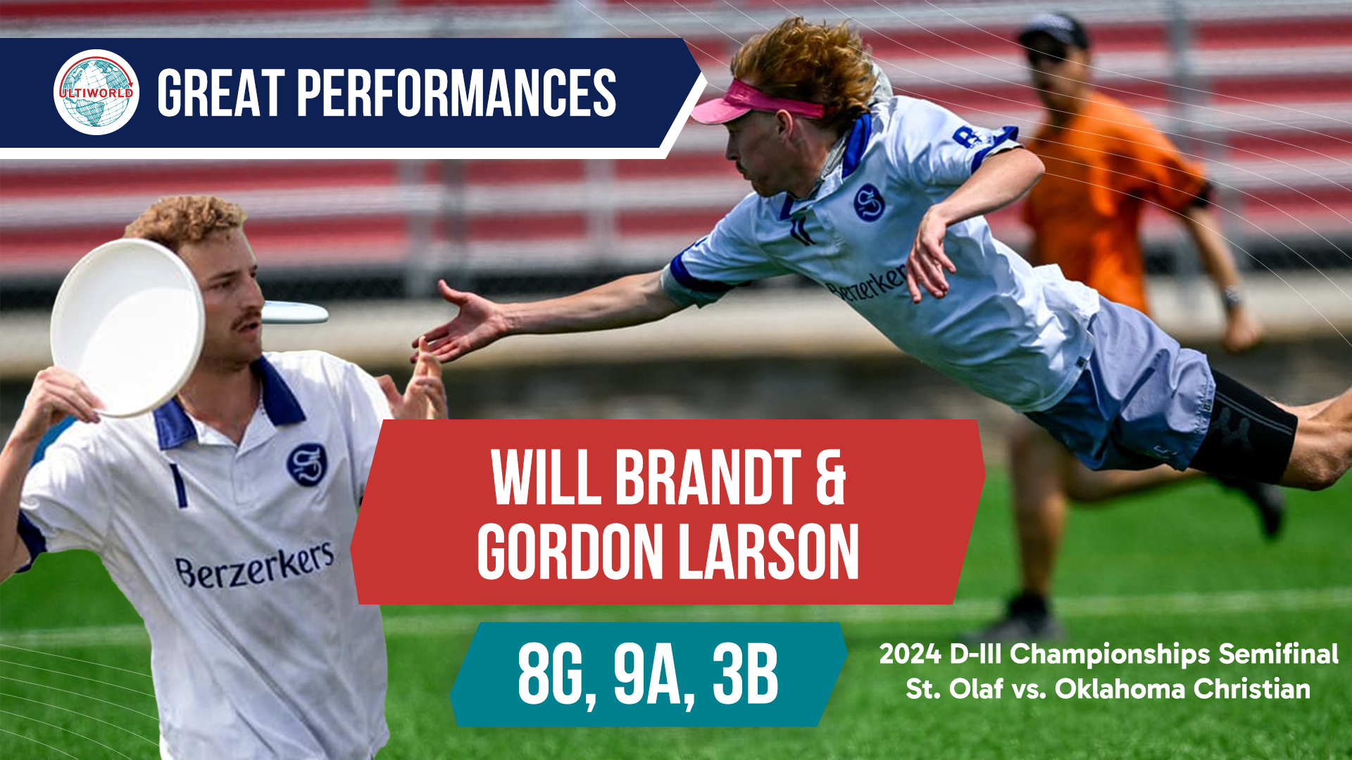 Great Performances: Will Brandt and Gordon Larson - Ultiworld
