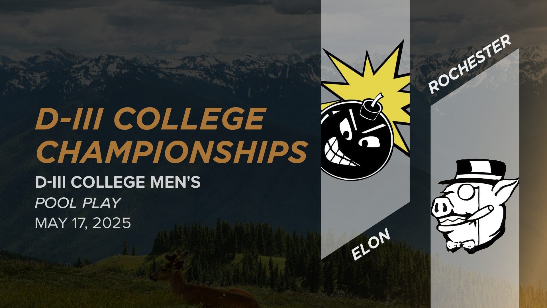 [All-Access] Elon vs. Rochester (Men's Pool Play) - 2025 D-III College ...