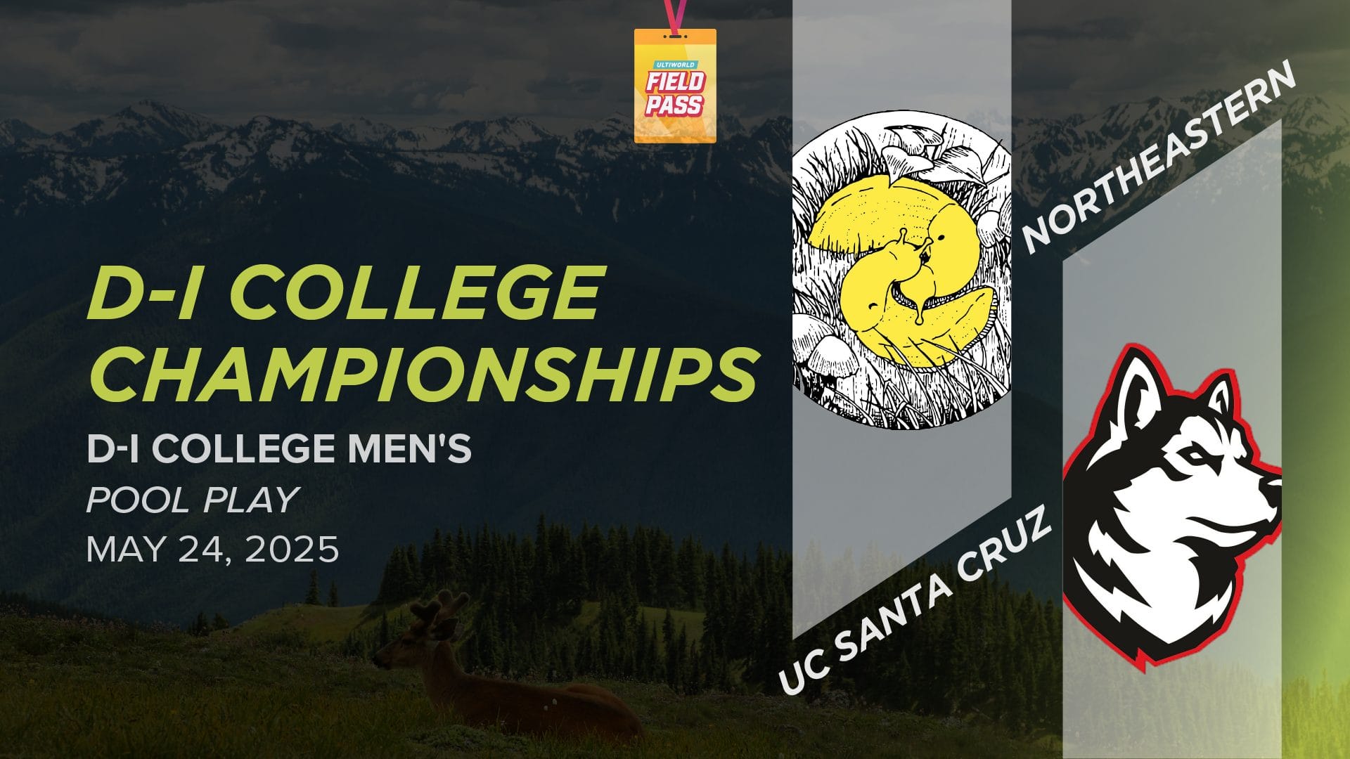 [All-Access] UC Santa Cruz vs. Northeastern (Men's Pool Play) - 2025 D ...