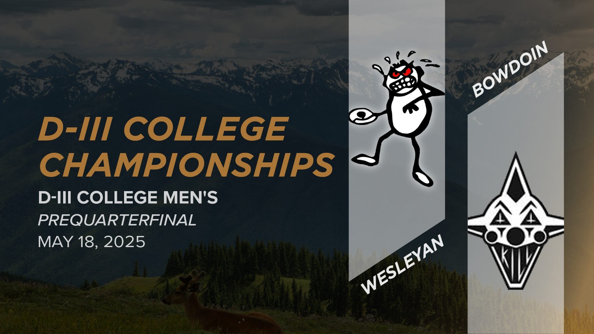 [All-Access] Wesleyan vs. Bowdoin (Men's Prequarterfinal) - 2025 D-III ...