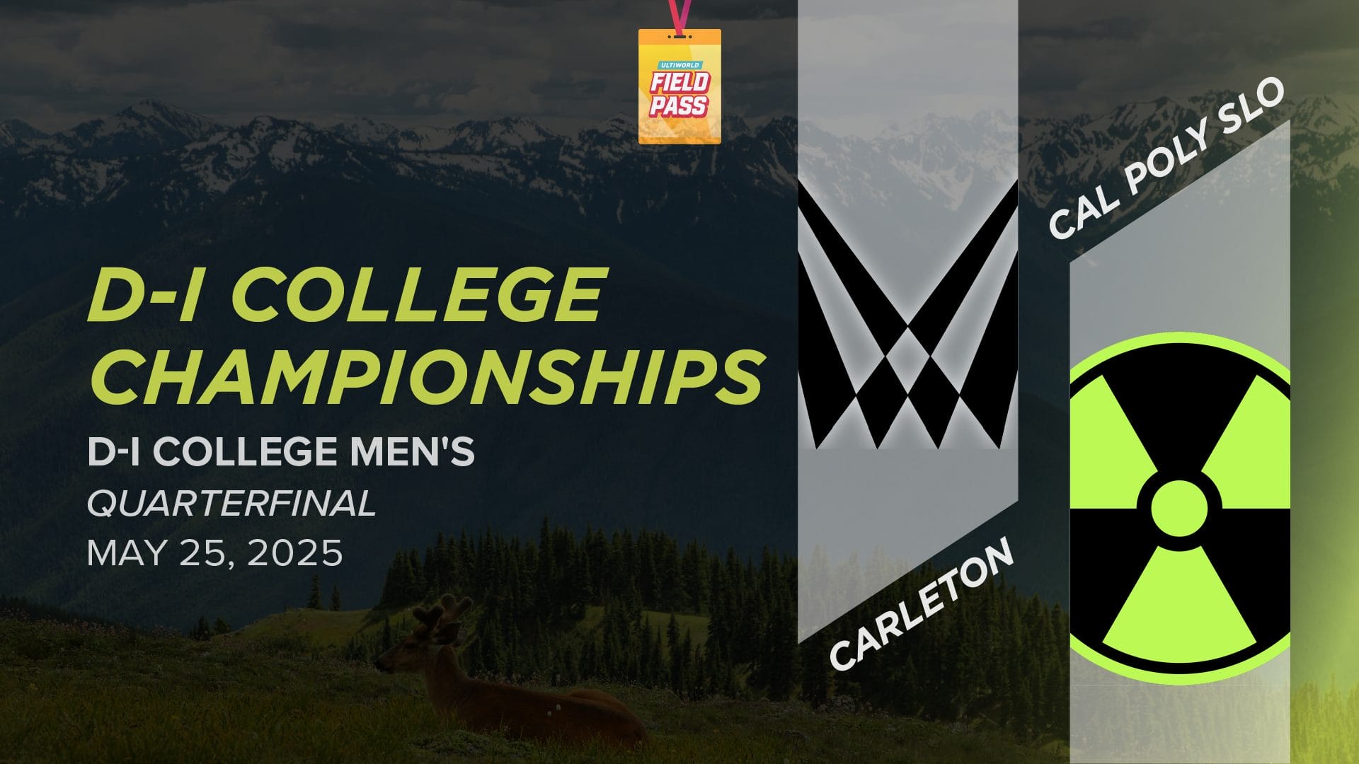 [All-Access] Carleton vs. Cal Poly SLO (Men's Quarterfinal) - 2025 D-I ...
