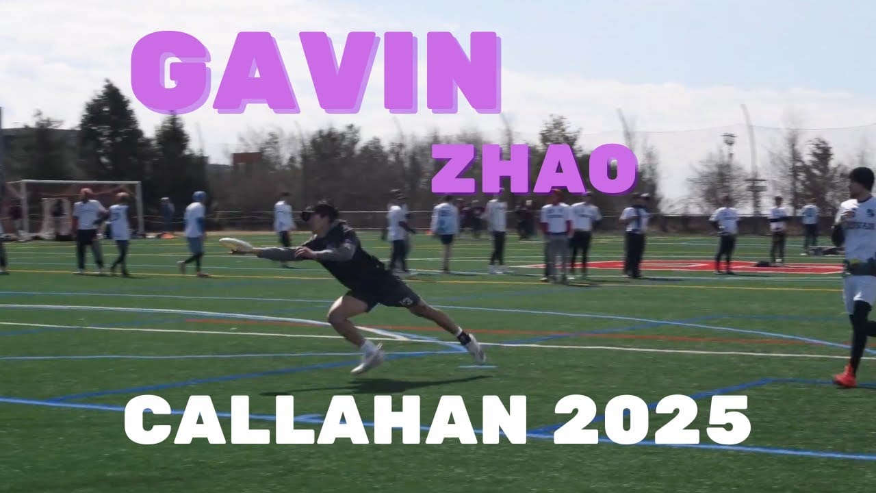 NYU's Gavin Zhao for Callahan 2025 - Livewire - Ultiworld