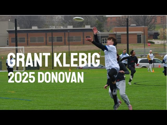 St. Olaf's Grant Klebig for Donovan 2025 - Livewire - Ultiworld