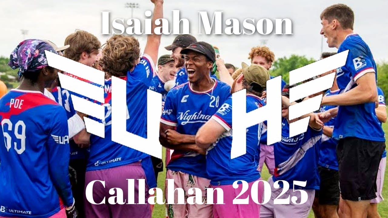 UAH's Isaiah Mason for Callahan 2025 - Livewire - Ultiworld