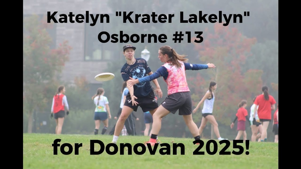 Lewis & Clark's Katelyn Osborne for Donovan 2025 - Livewire - Ultiworld