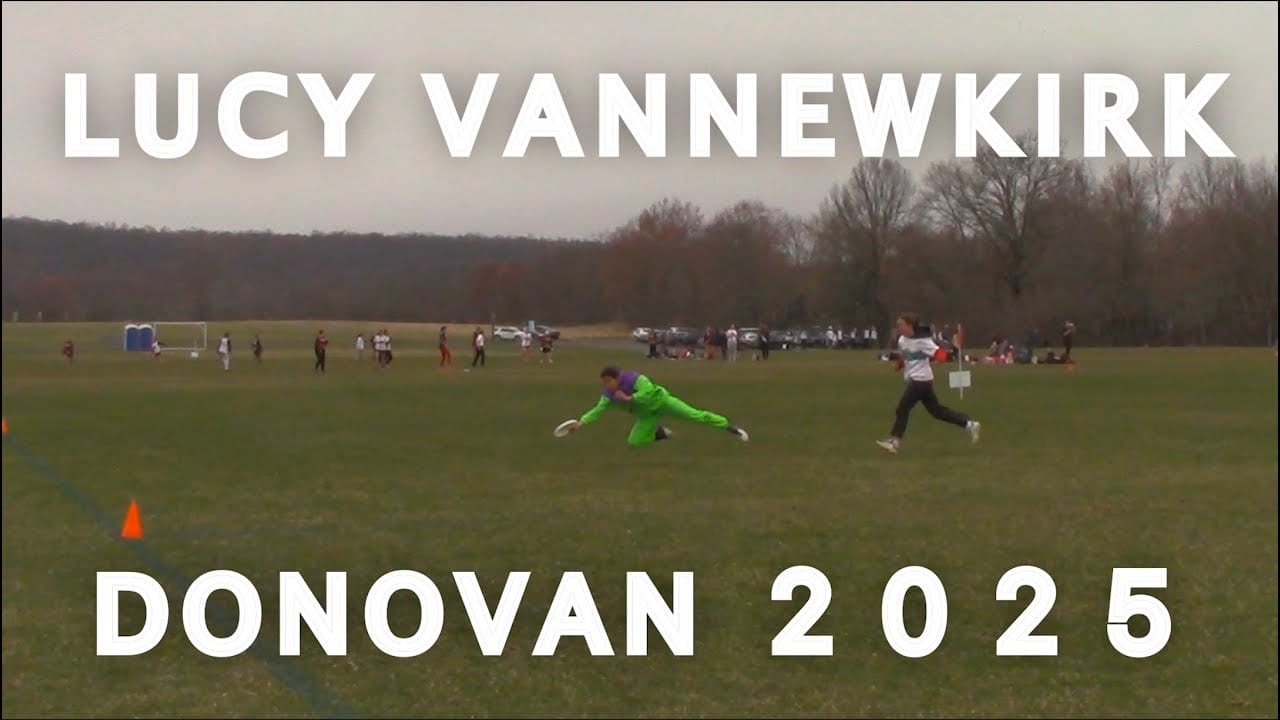 Middlebury's Lucy VanNewkirk for Donovan 2025 - Livewire - Ultiworld