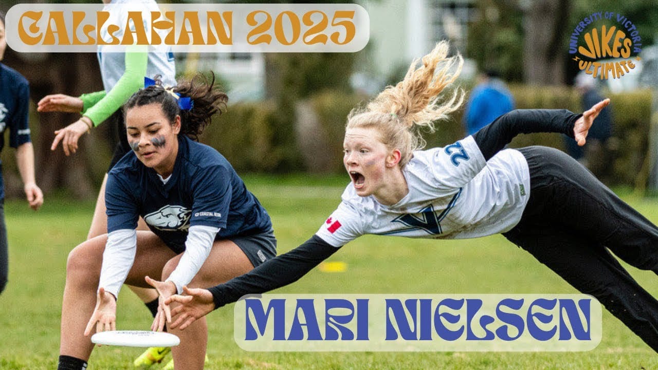 Victoria's Mari Nielsen for Callahan 2025 - Livewire - Ultiworld