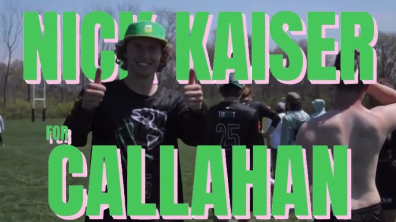 Ohio's Nick Kaiser for Callahan 2025 - Livewire - Ultiworld