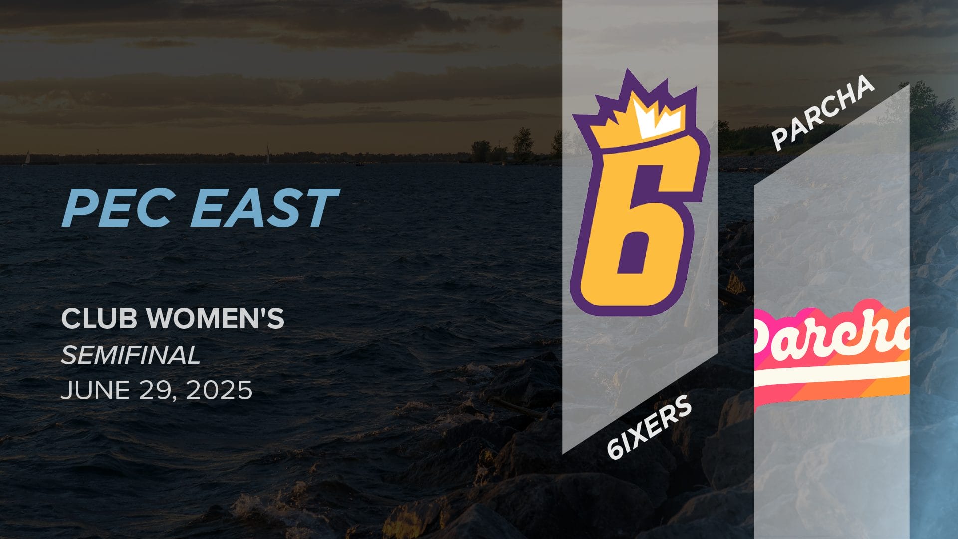 6ixers vs. Parcha (Women's Semifinal) - 2025 Pro-Elite Challenge East ...