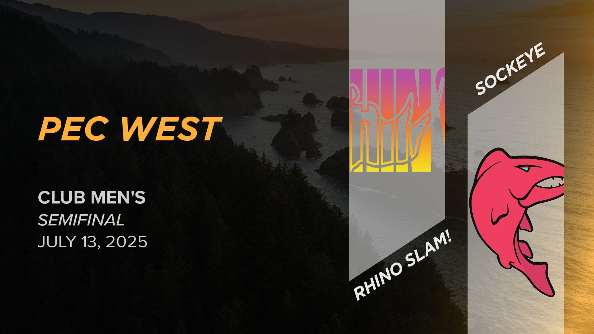 Rhino Slam! vs. Sockeye (Men's Semifinal) - 2025 Pro-Elite Challenge ...