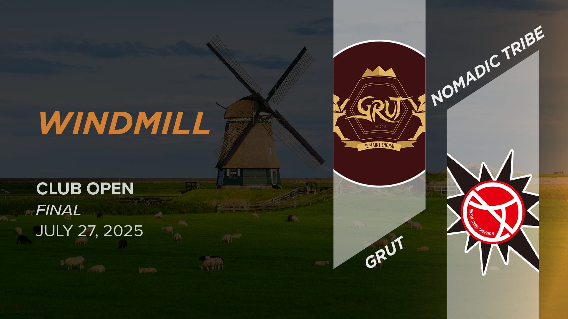 [Showcase] Grut vs. Nomadic Tribe (Open Final) - 2025 Windmill (Open ...