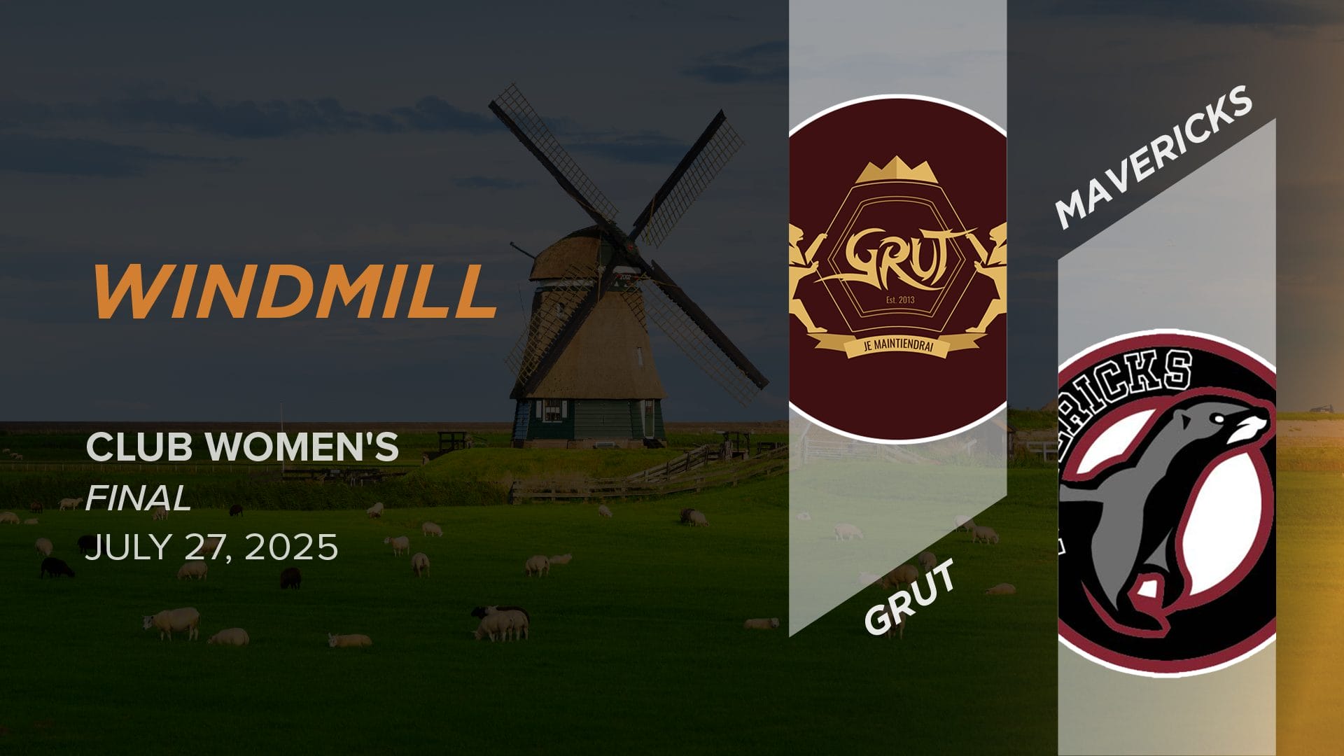 [Showcase] Grut vs. Mavericks (Women's Final) - 2025 Windmill (Women's ...
