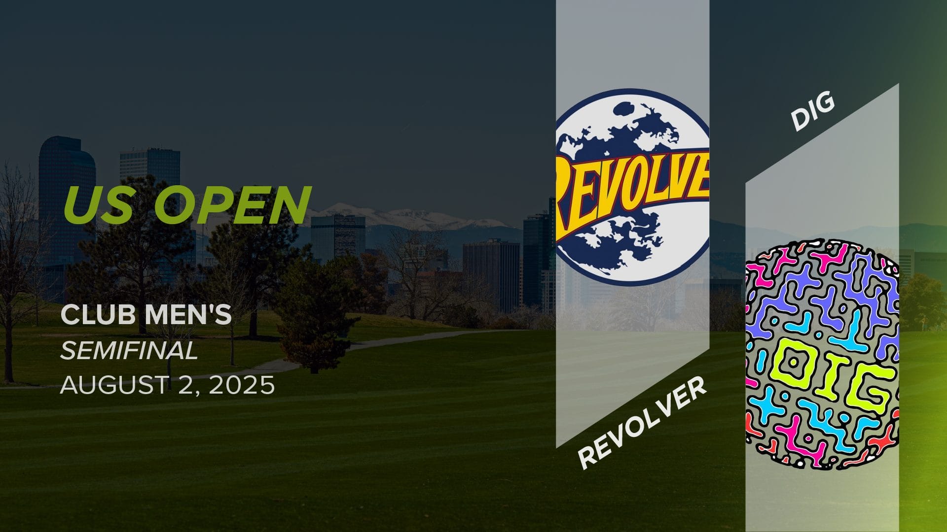 [Showcase] Revolver vs. DiG (Men's Semifinal) - 2025 US Open (Men's ...