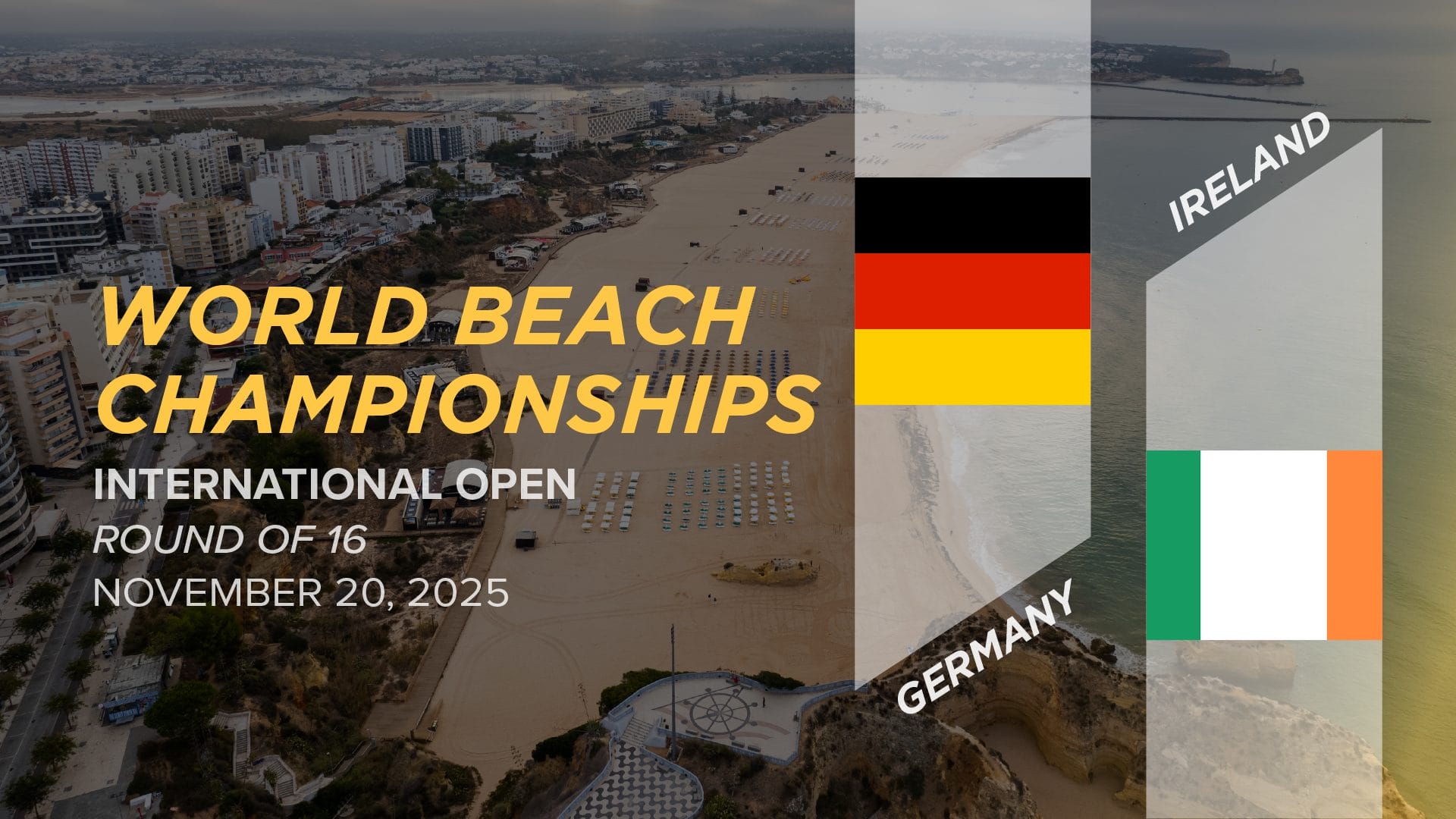 [Showcase] Germany vs. Ireland (Open Round of 16) - 2025 World Beach ...