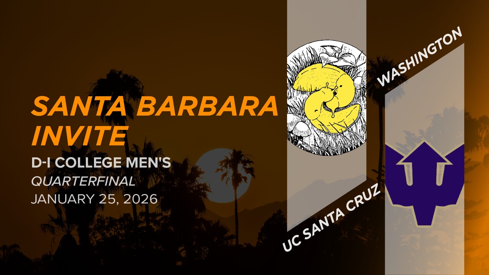 UC Santa Cruz vs. Washington (Men's Quarterfinal) - Santa Barbara ...