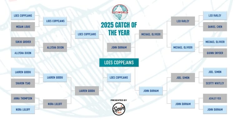 Ultiworld's 2025 Catch Of The Year: Loes Coppejans - Ultiworld