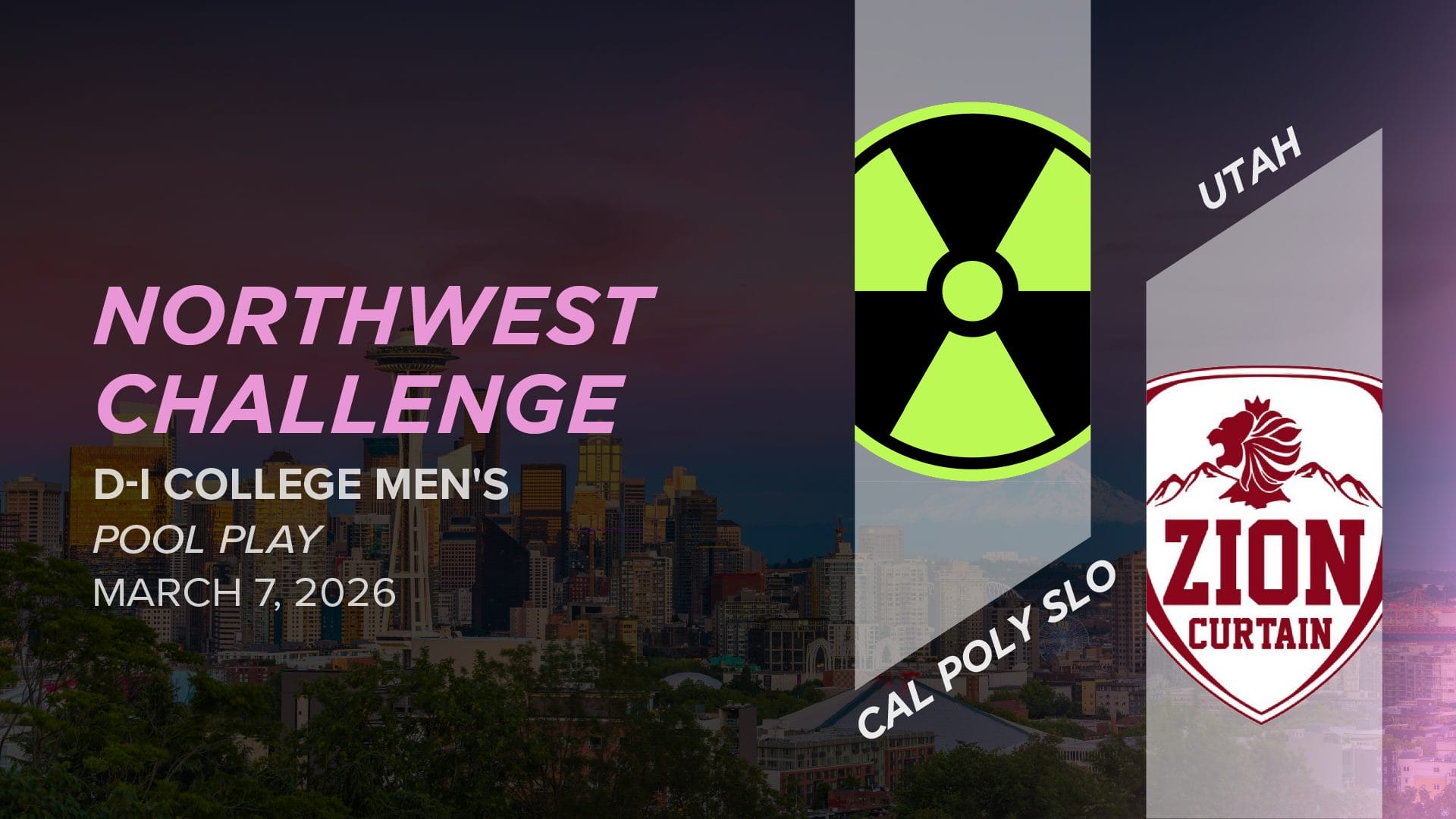 Cal Poly SLO vs. Utah (Men's Pool Play) - Northwest Challenge (Men’s ...