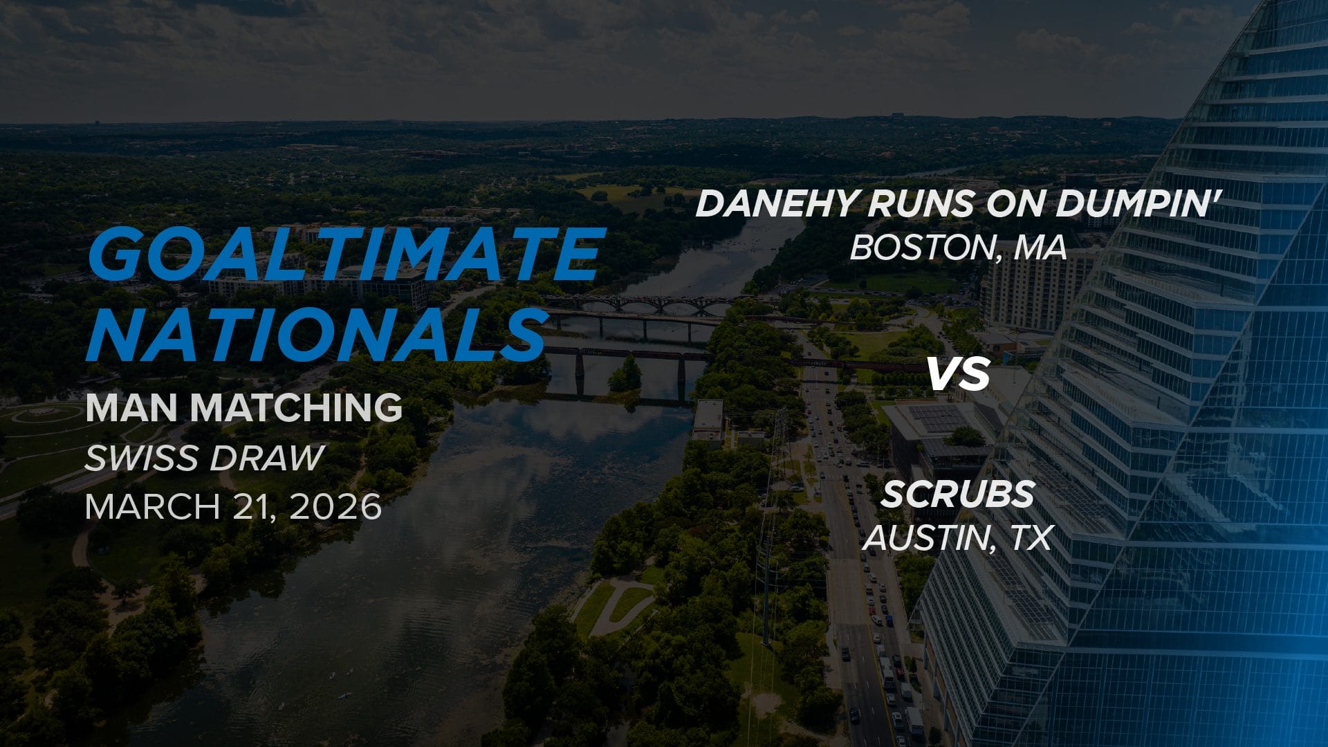 Boston vs. Austin (Man-Matching Swiss Draw) - USA Goaltimate National ...