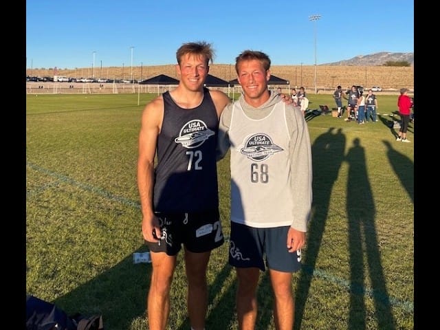 Macalester's Kyle and Owen Suelflow for Donovan 2026 - Livewire - Ultiworld